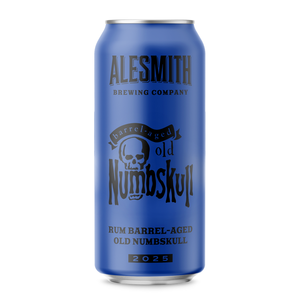 Rum Barrel-Aged Old Numbskull (2025, 11.65% ABV) 16oz can – AleSmith ...