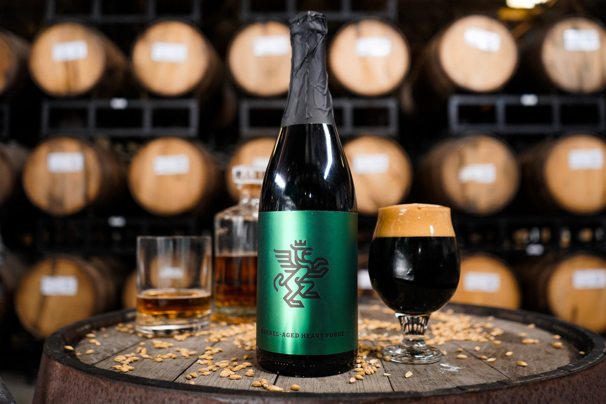 Barrel-Aged Heavy Forge (2023, 13.56% ABV) – AleSmith Brewing Co.