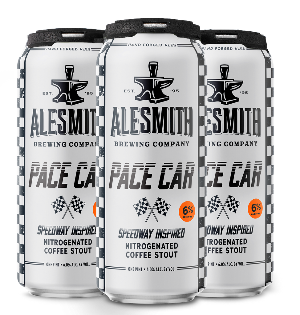 Pace Car Nitro Stout (6.0% ABV) 16oz Cans – AleSmith Brewing Co.