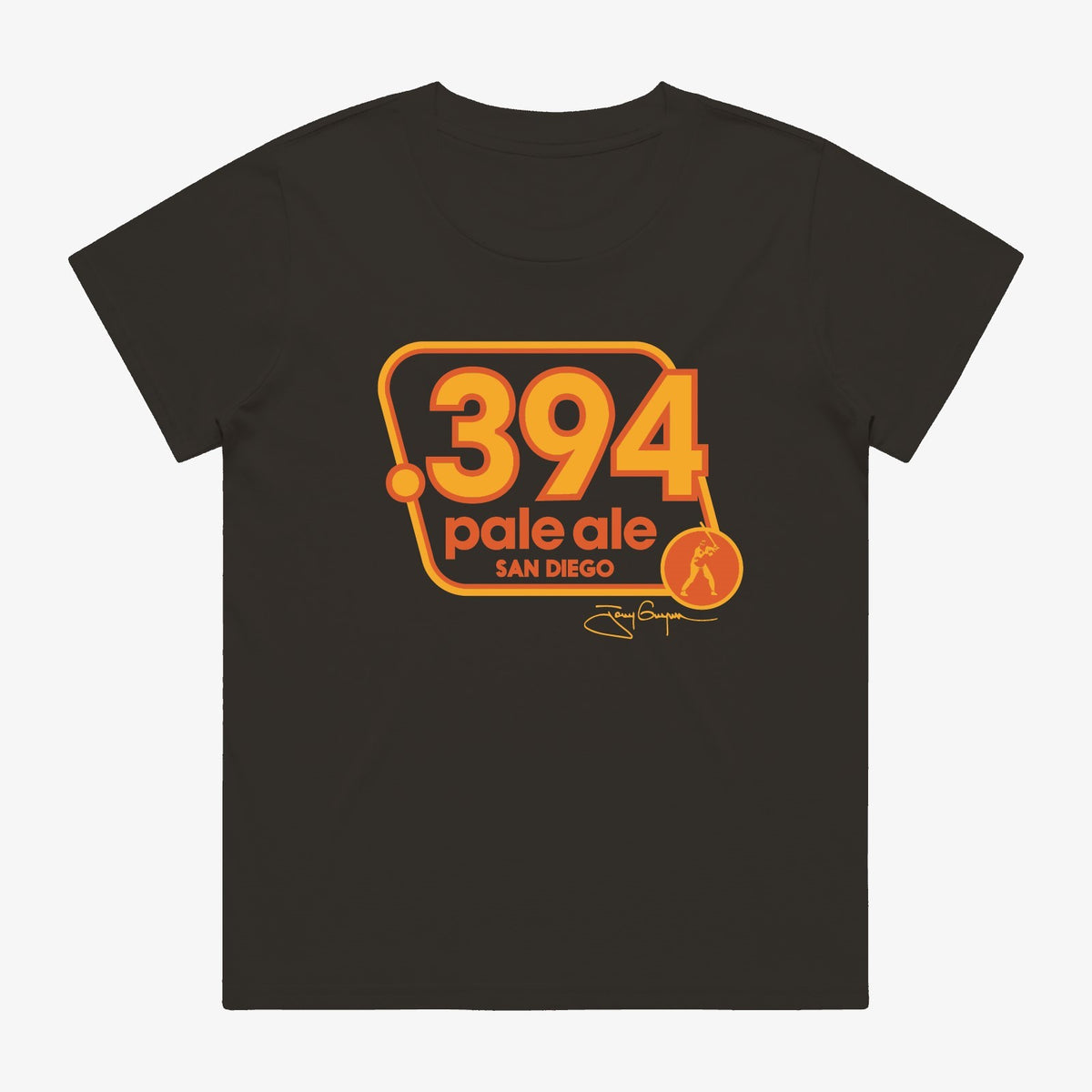 Women's .394 Slant Logo Tee - Black – AleSmith Brewing Co.