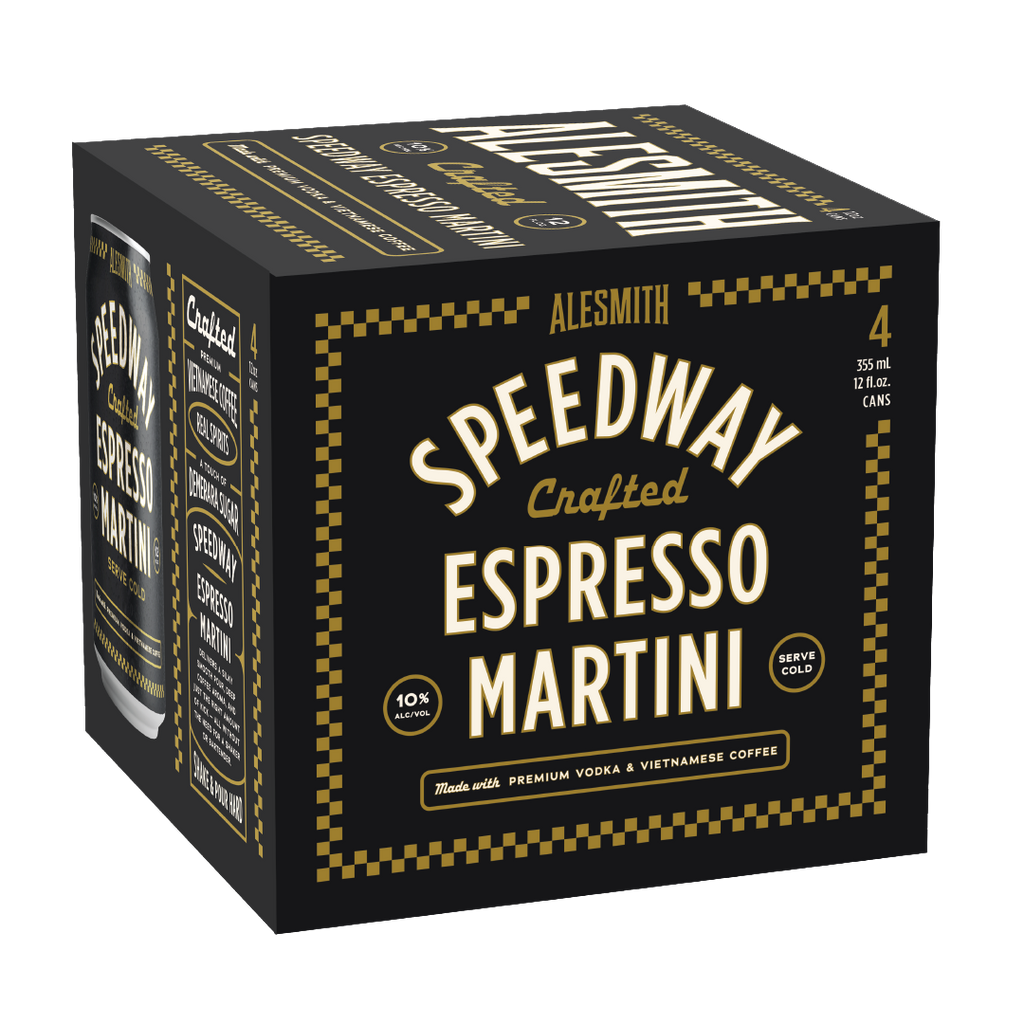Speedway Espresso Martini (10% ABV) 12oz cans – AleSmith Brewing Co.
