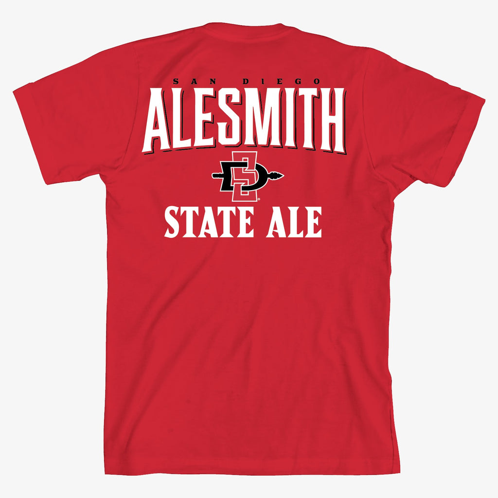 State Ale Tee - Red – AleSmith Brewing Co.